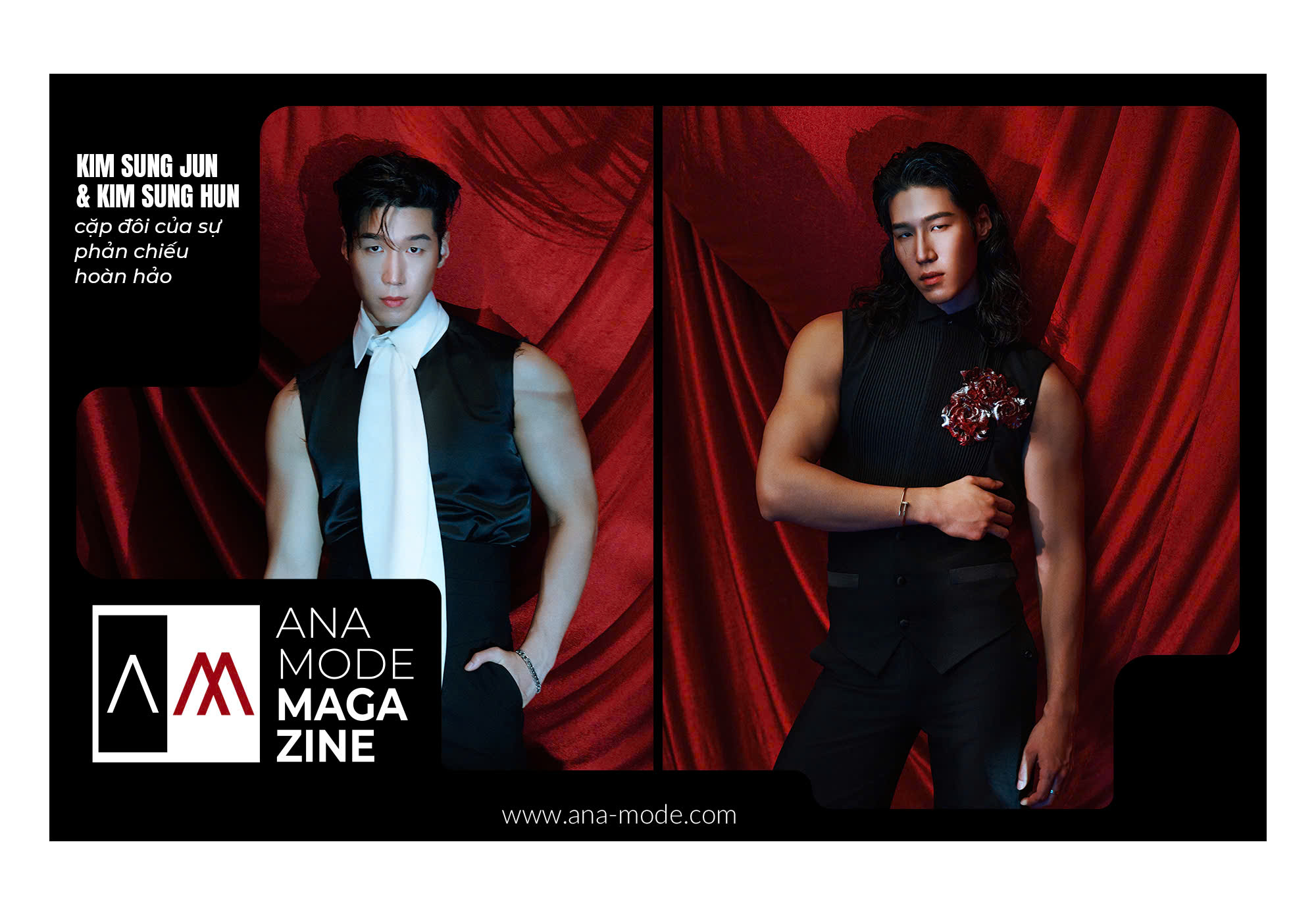 Kim Sung Jun & Kim Sung Hun: Cặp đôi của sự phản chiếu hoàn hảo | ANA-MODE