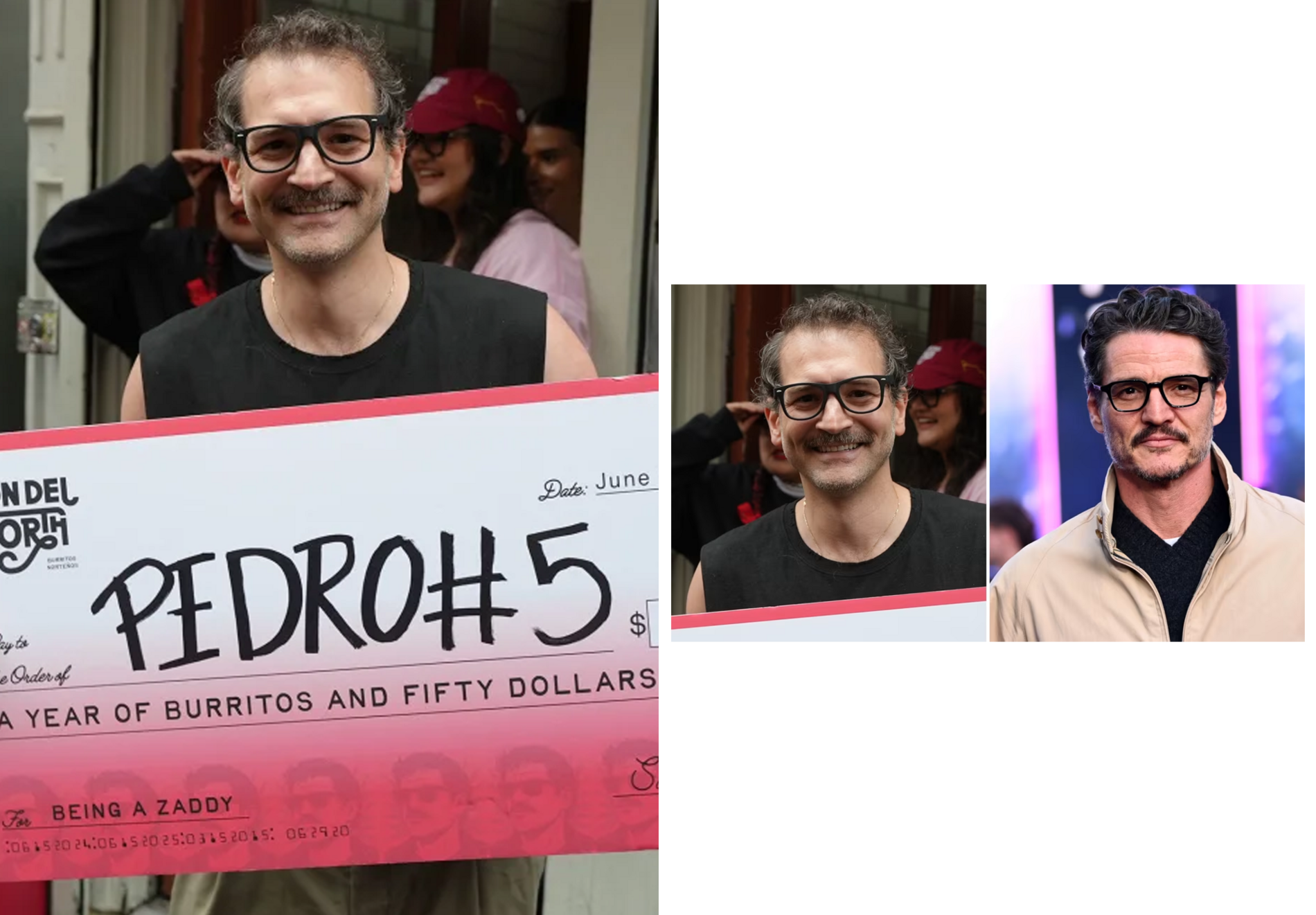 Two Pascals are better than one: The Daily Show staffer wins Pedro ...