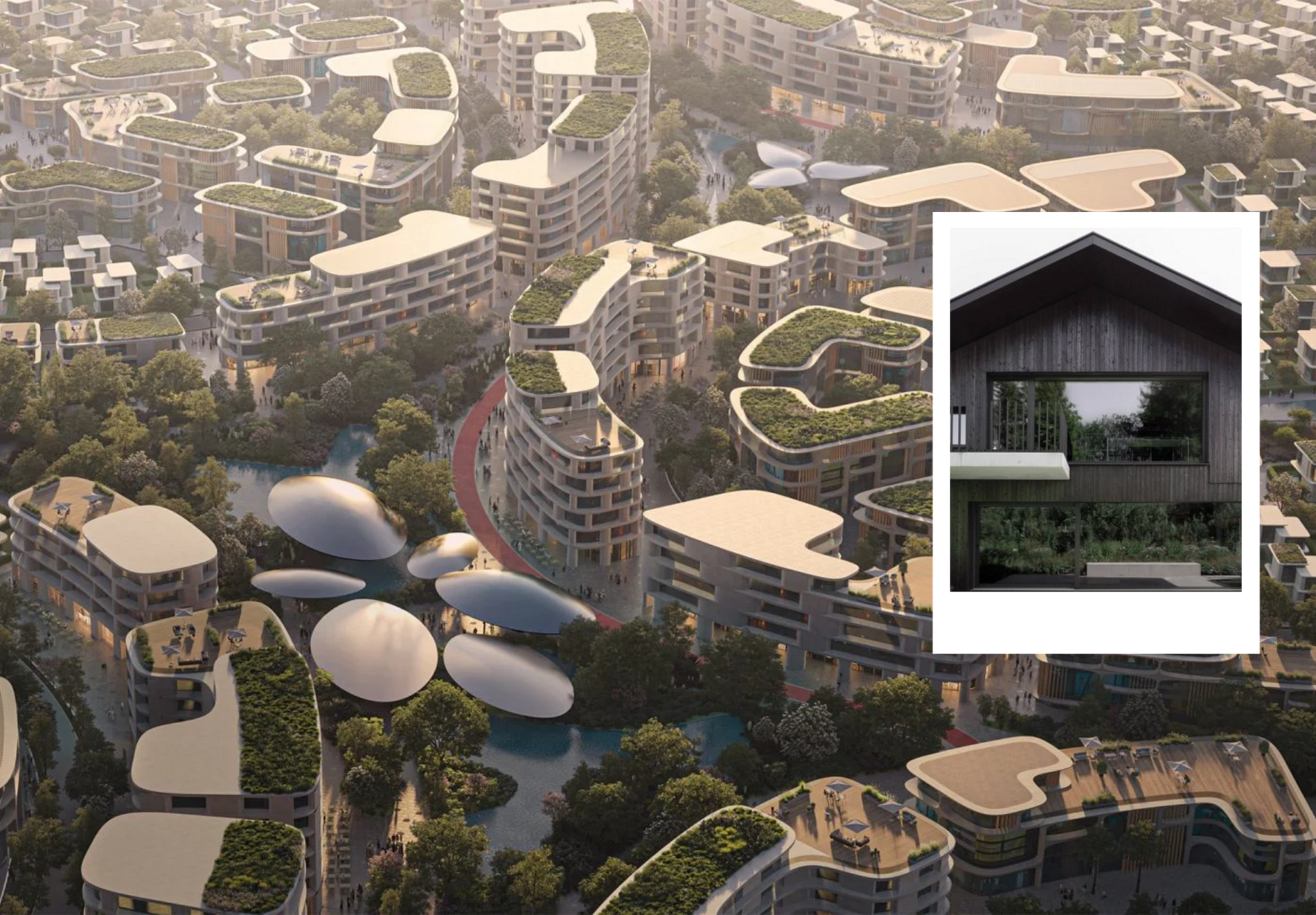 Charred edges and concrete cores: Buero Wagner reimagines suburban ...