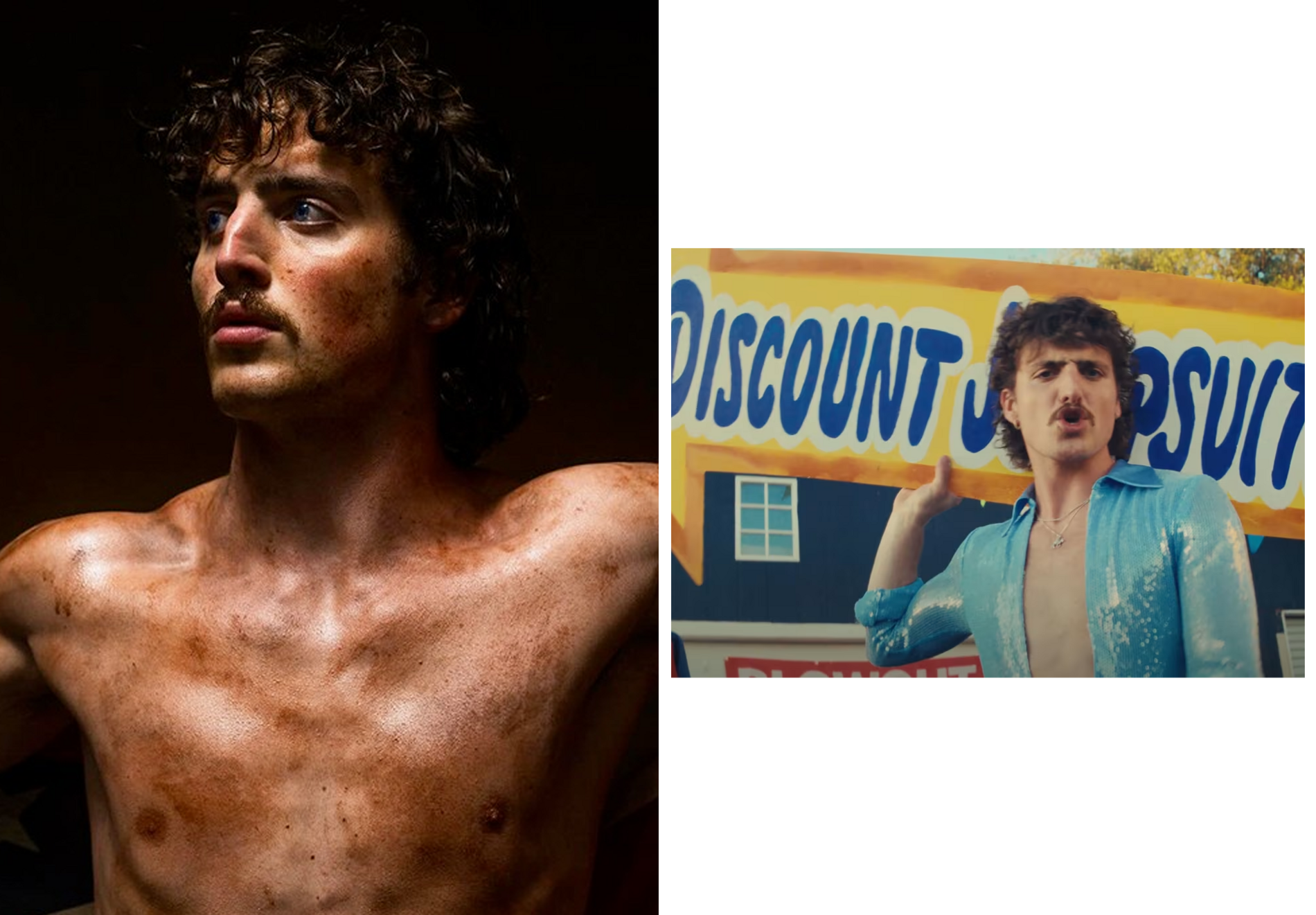 Benson Boone embraces the joke—and the jumpsuit—in satirical ‘Mr ...