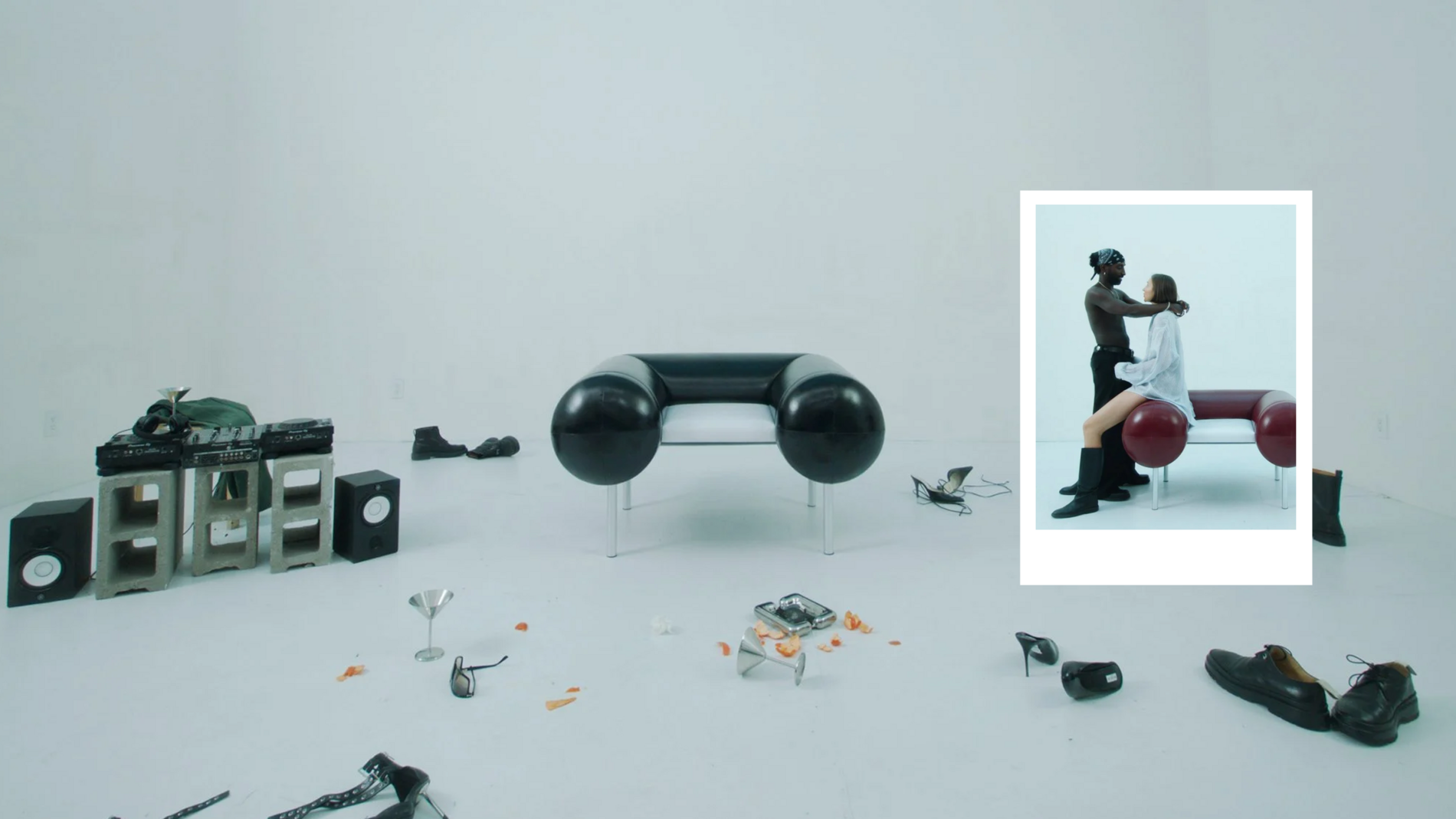 Hedonism takes a seat: Kouros Maghsoudi’s Hug Chair celebrates the ...