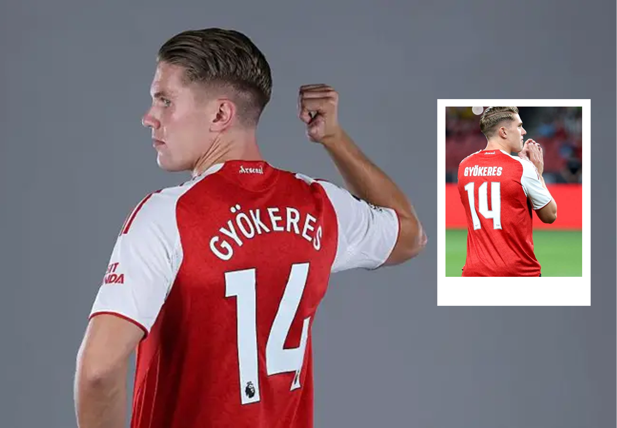 Gyokeres embraces number 14 shirt but aims to carve his own path | ANA-MODE