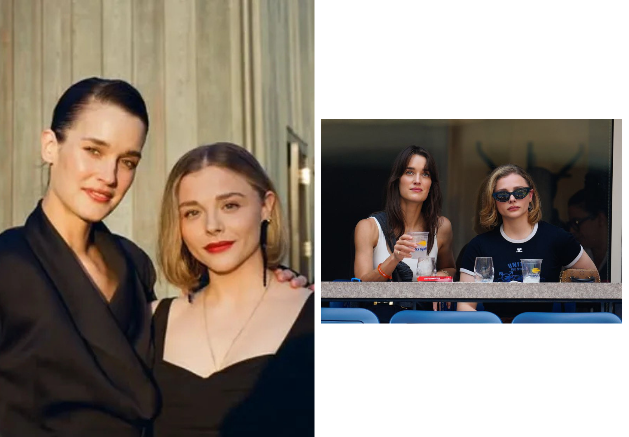 A Love Story in Blue and White: Chloë Grace Moretz and Kate Harrison ...