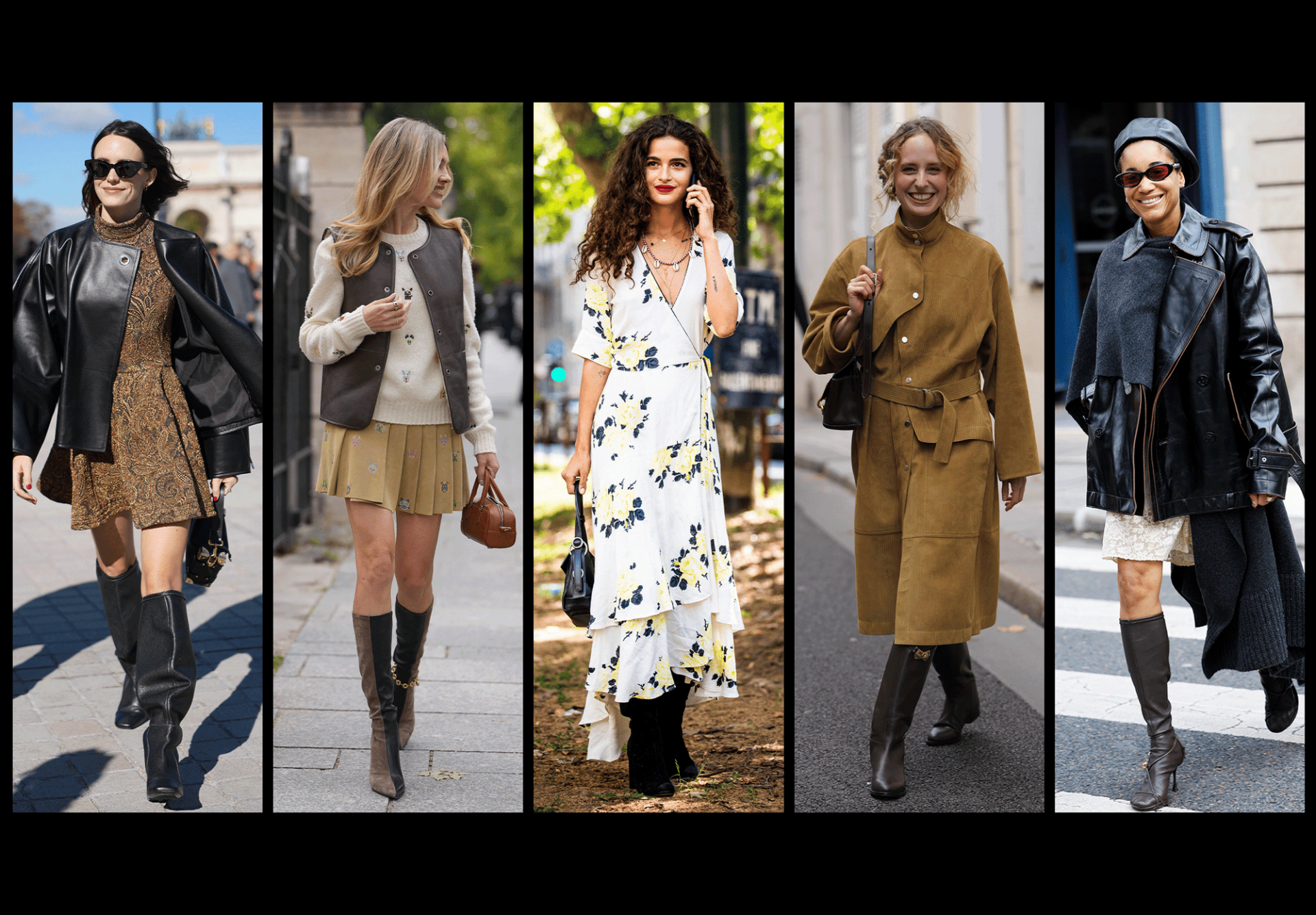 Fall Footnotes: Eight Chic Ways To Style Knee-High Boots | ANA-MODE